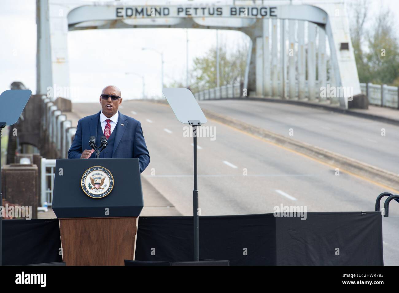 United States Deputy Secretary of Veteran Affairs, Donald Remy, makes ...