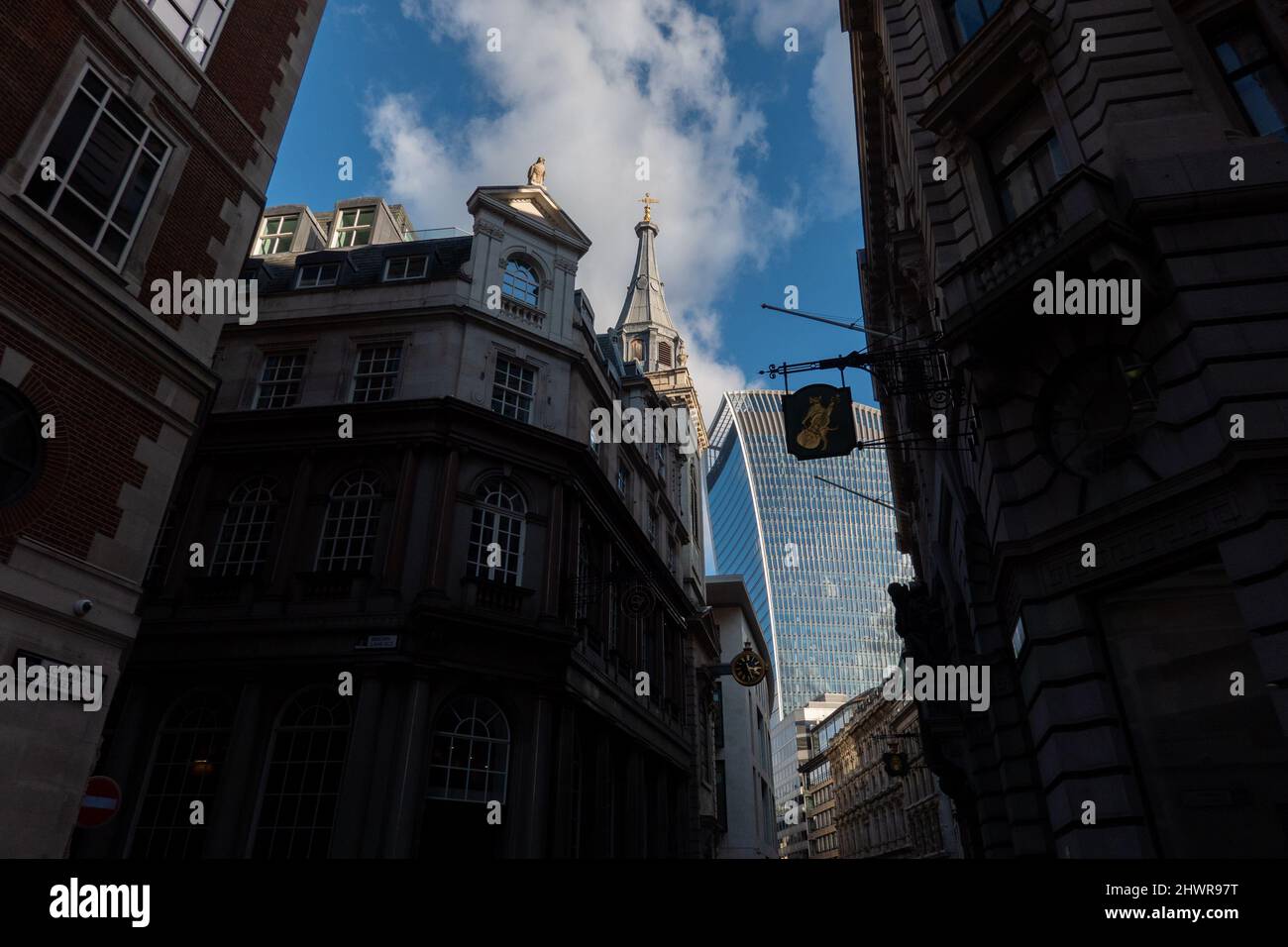 Lombard Street, City of London Stock Photo - Alamy