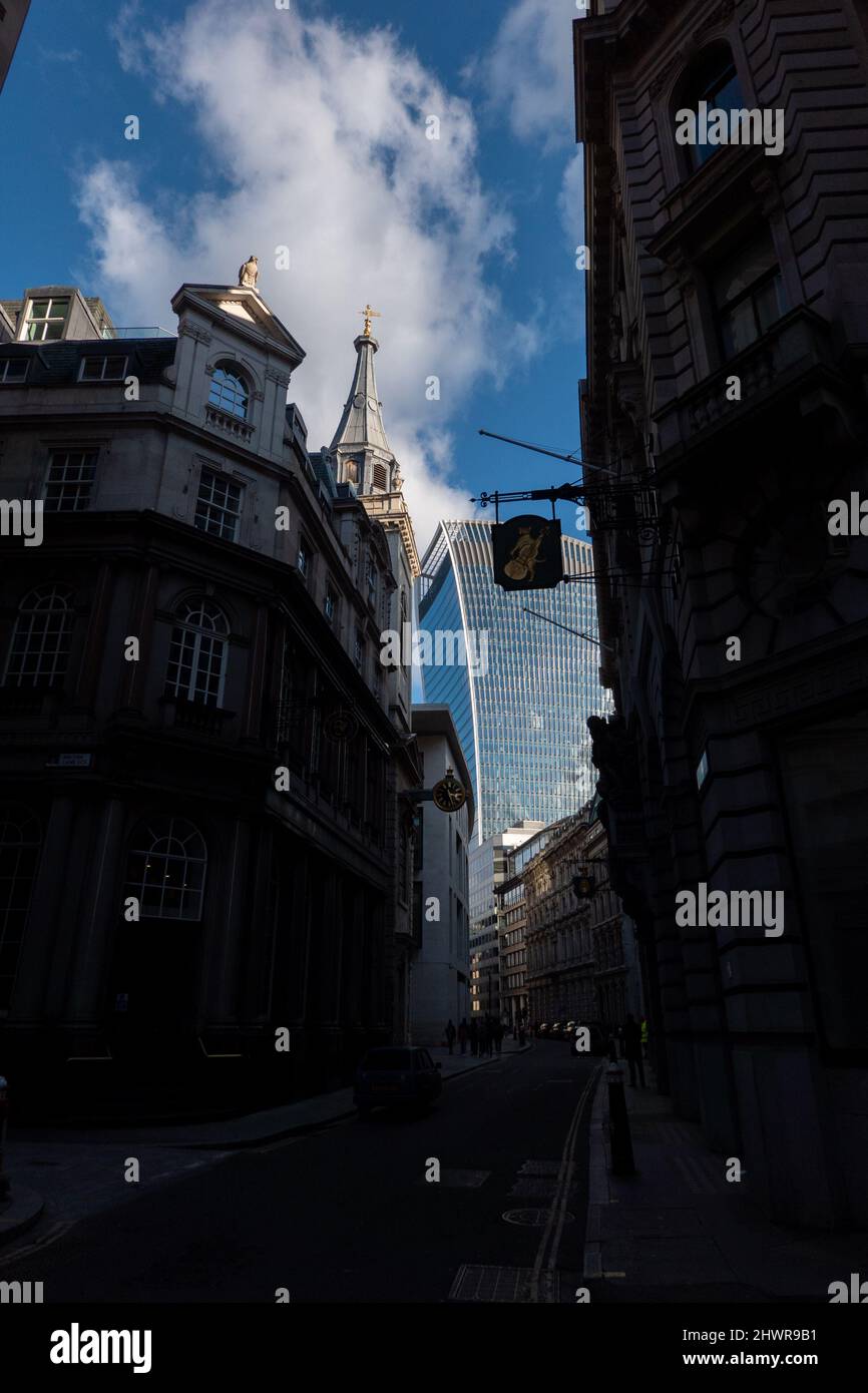 Lombard Street, City of London Stock Photo - Alamy