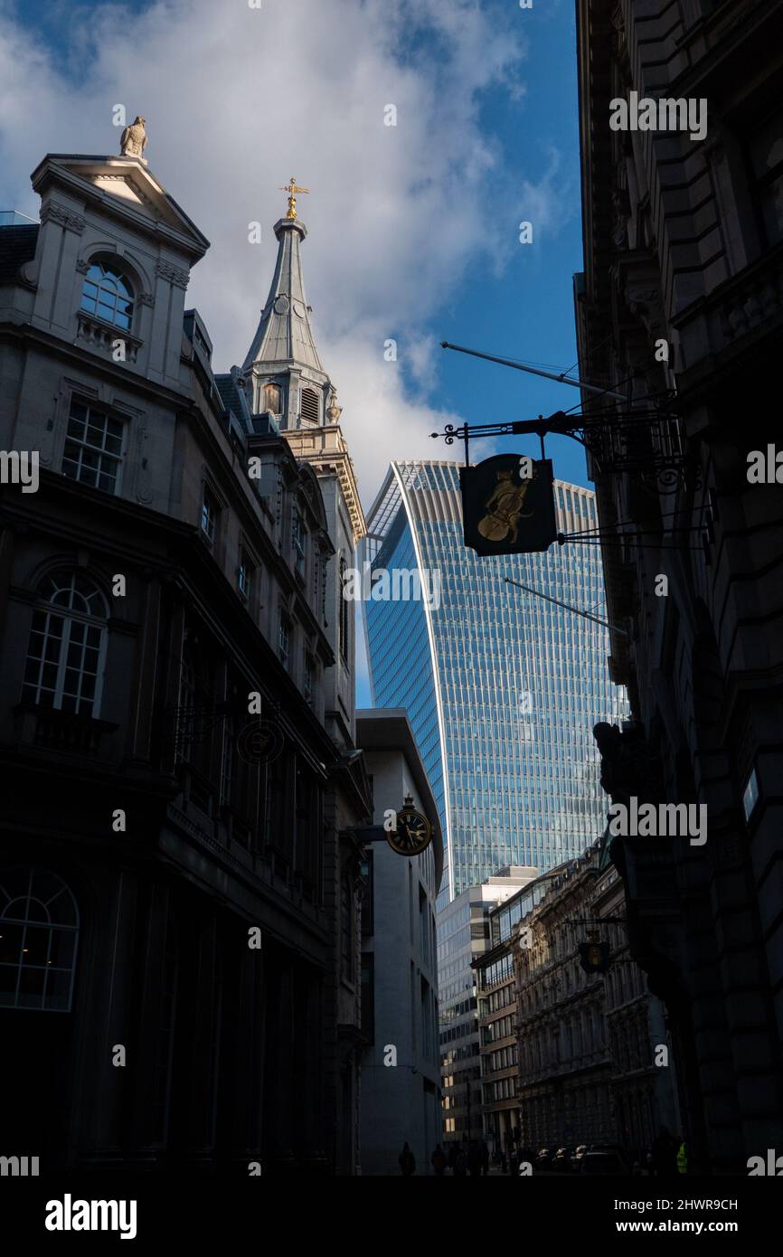 Lombard Street, City of London Stock Photo - Alamy