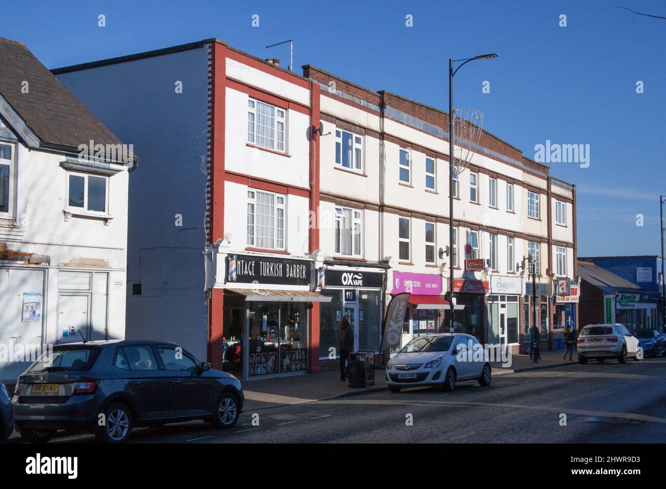 Views along Broadway in Didcot, Oxfordshire in the UK Stock Photo - Alamy
