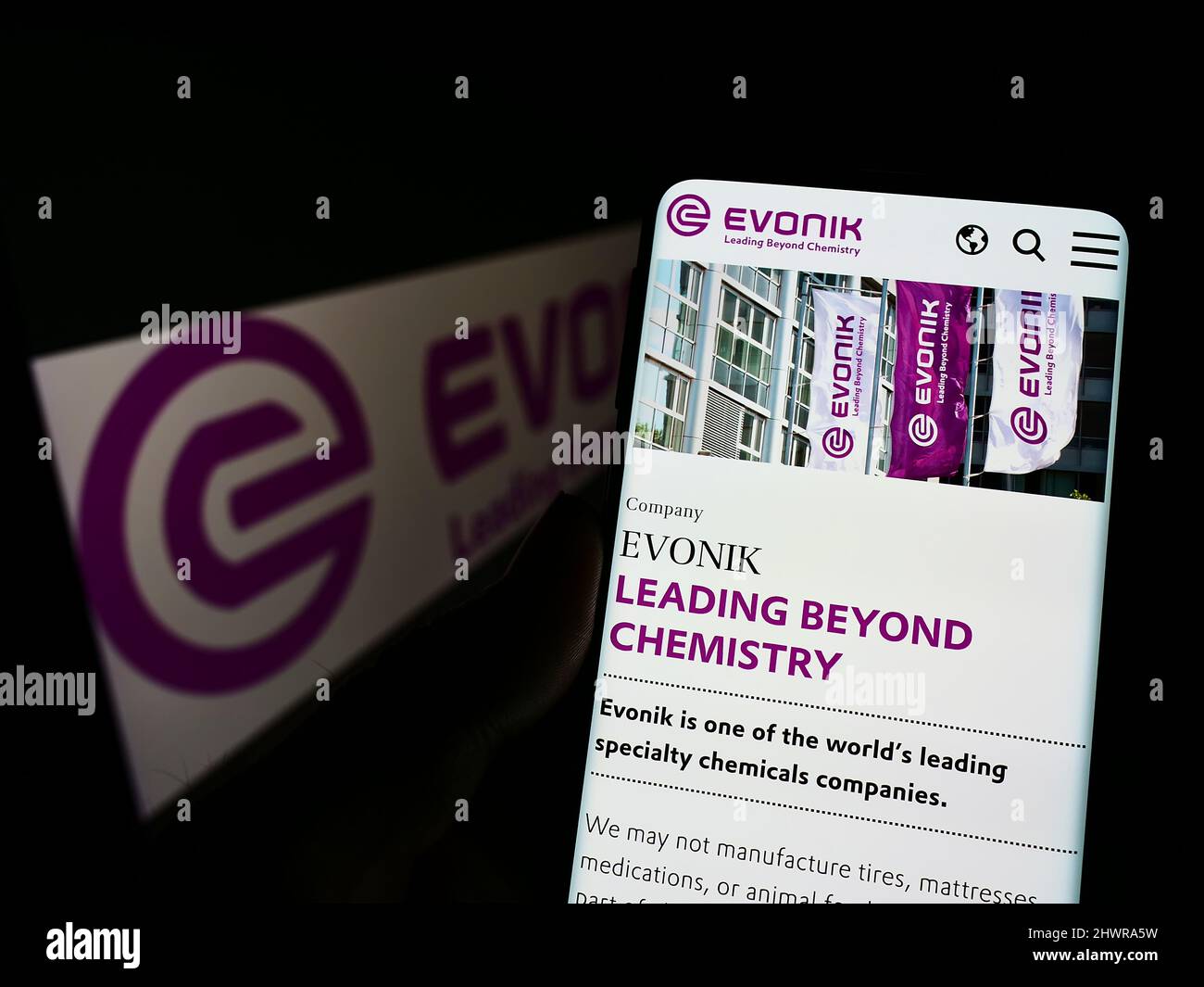 Evonik logo hi-res stock photography and images - Alamy