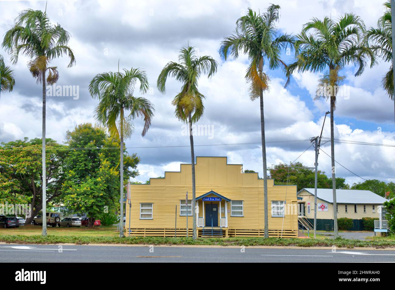 Classic 1920's style timber hall - The Fred Fox Hall in Rockhampton ...