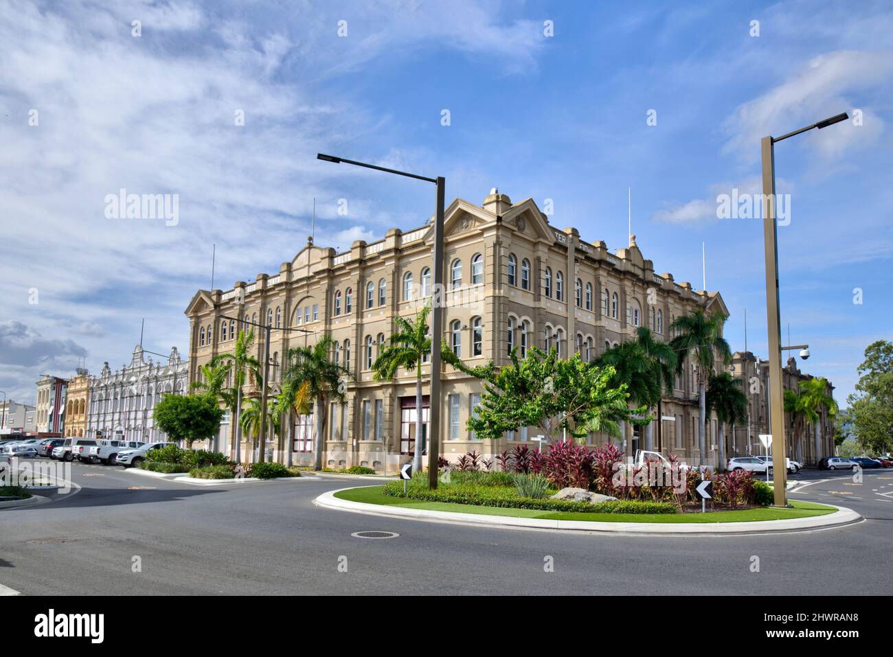 Walter Reid building former warehouse on East Street Rockhampton ...