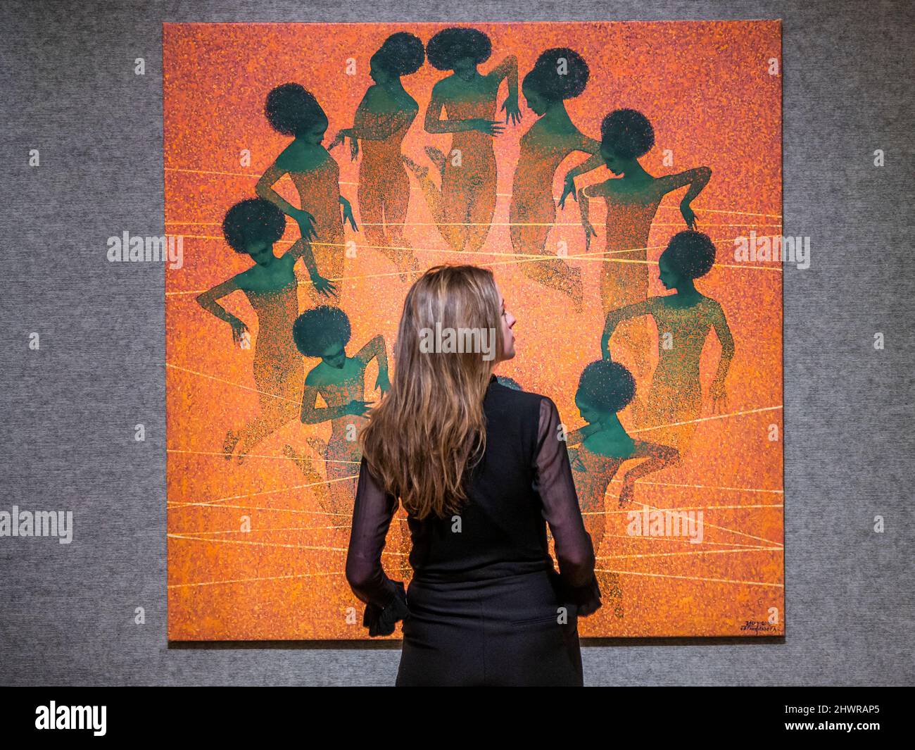 London, UK. 7th Mar, 2022. Getahun Assefa Balcha (Ethiopian, born 1967 ...