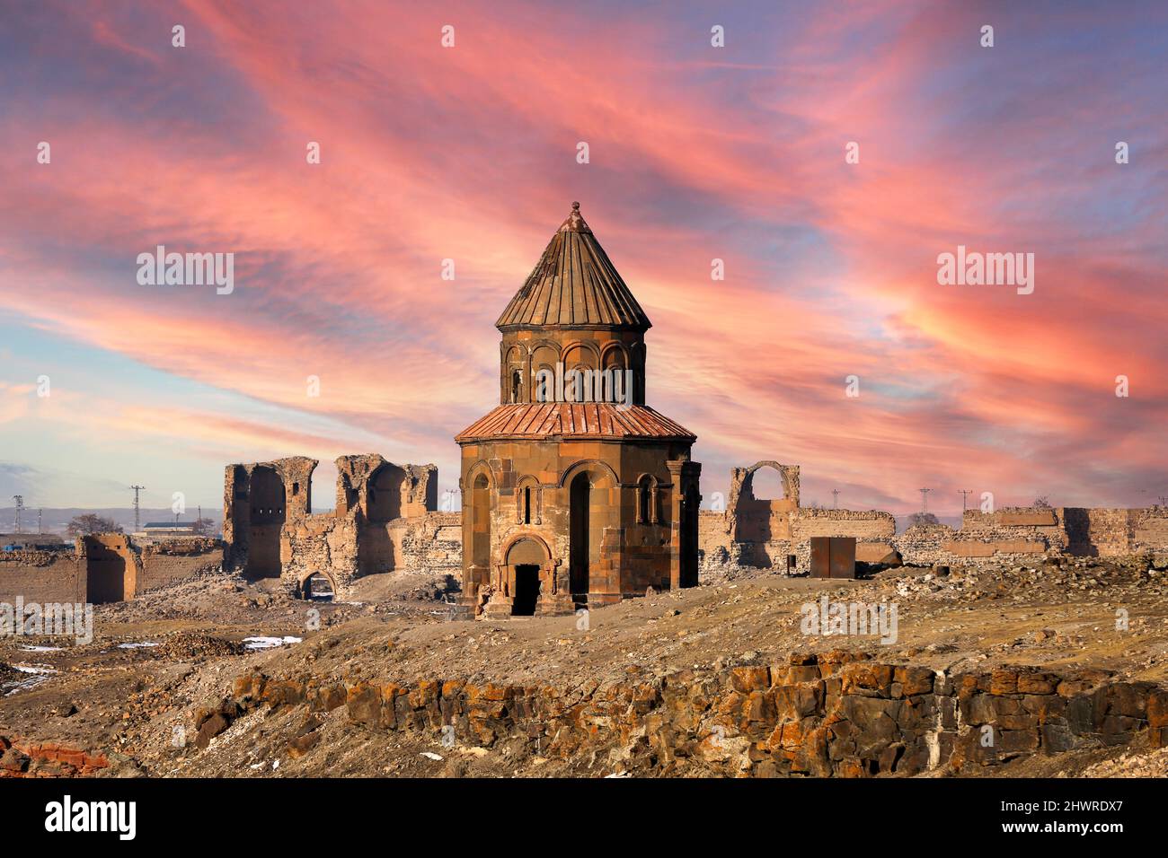 Ani Ruins, Ani is a ruined and uninhabited medieval Armenian city-site ...