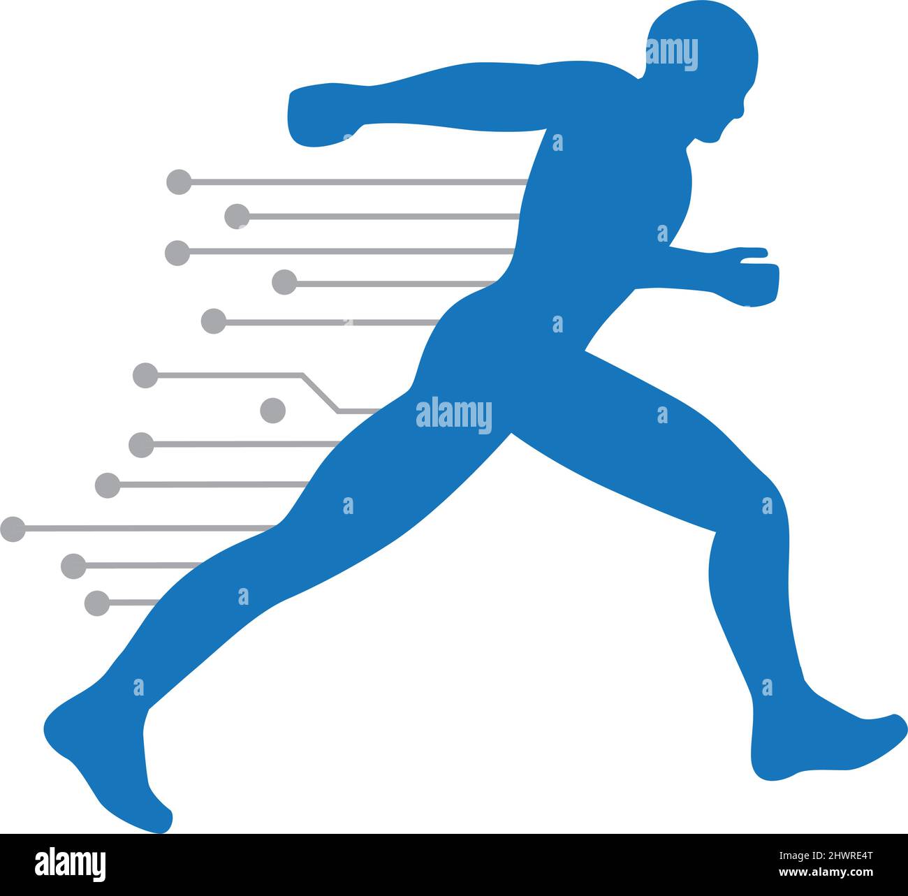 Running information Stock Vector Images - Alamy