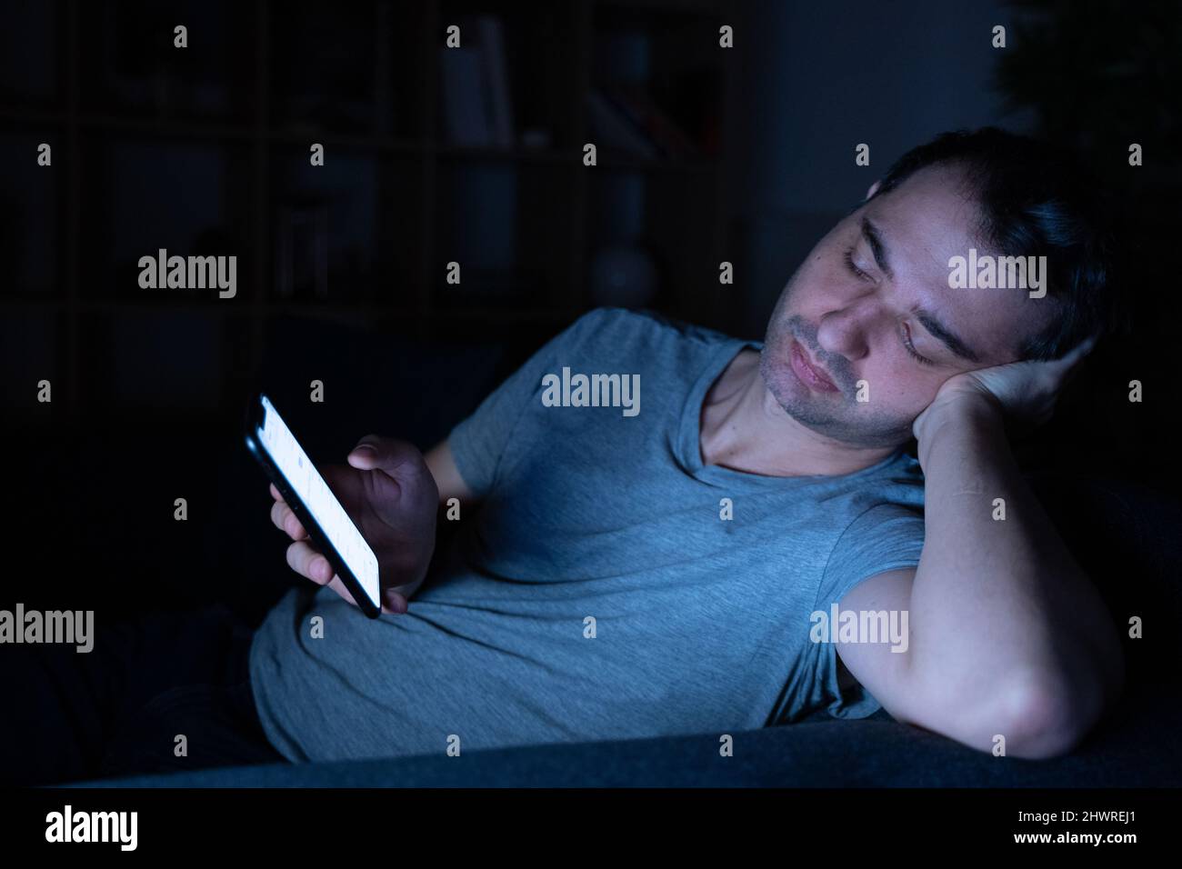 Addicted to screen sofa hi-res stock photography and images - Alamy