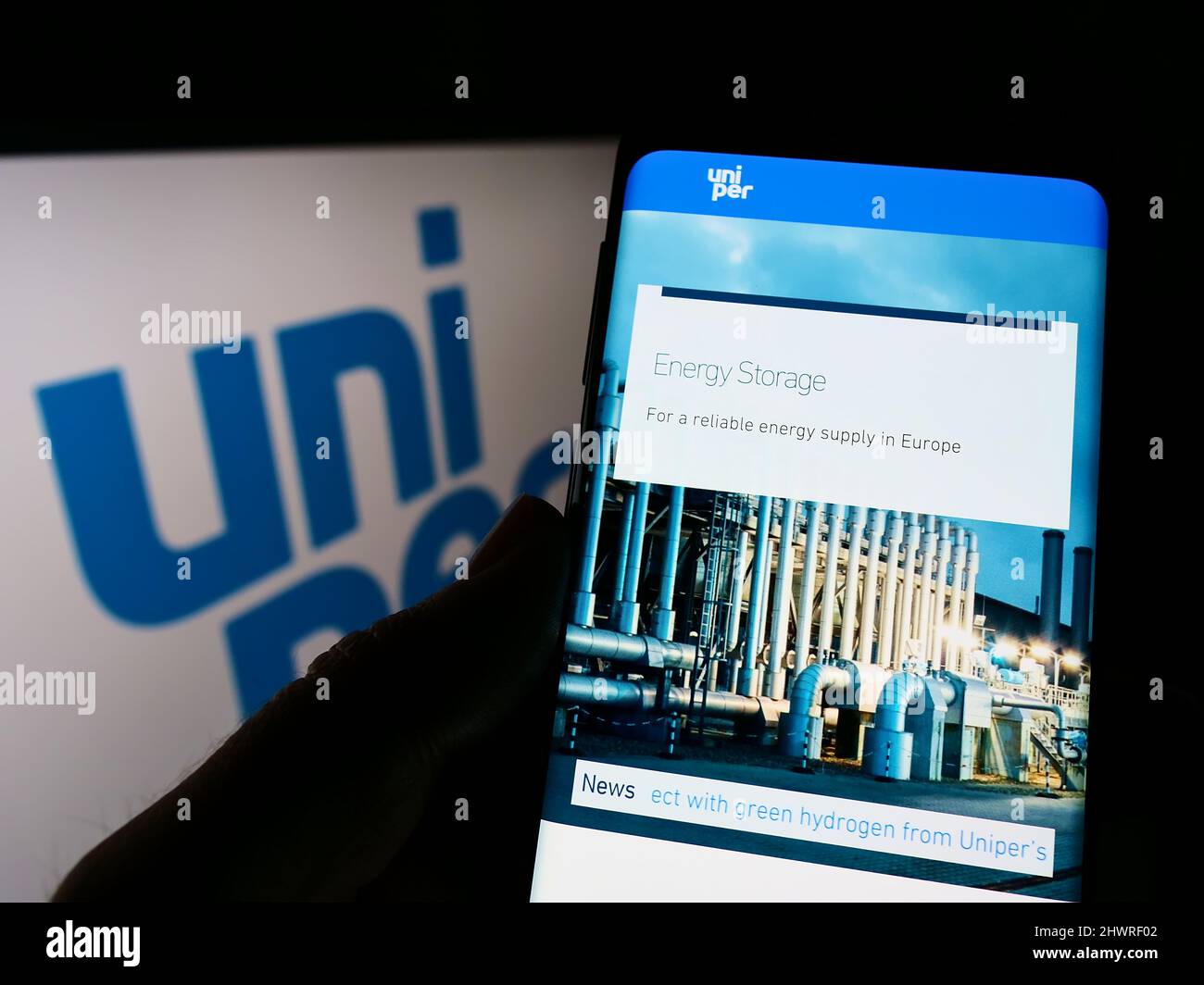 Uniper logo hi-res stock photography and images - Alamy