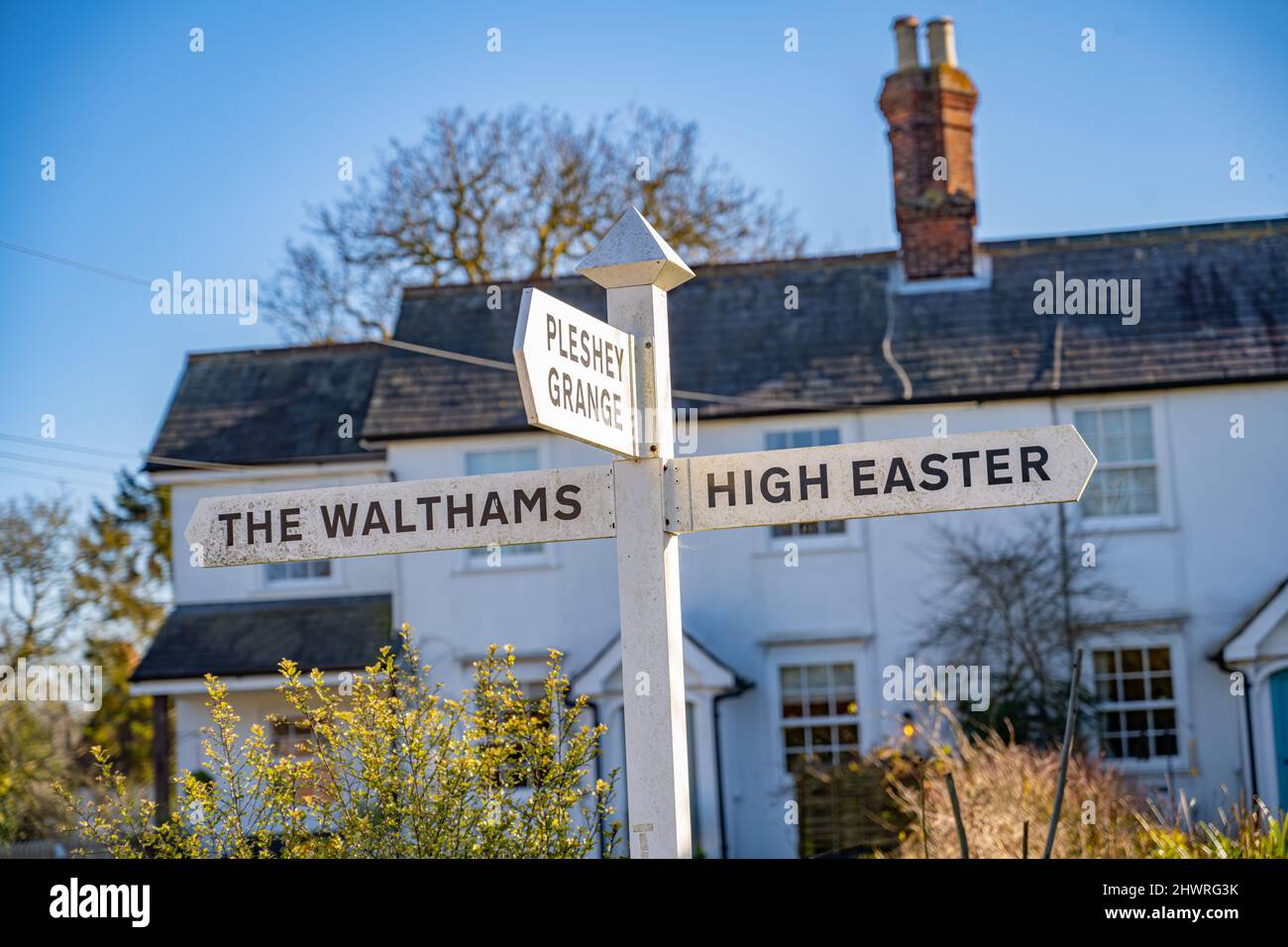 Essex road sign hi-res stock photography and images - Alamy