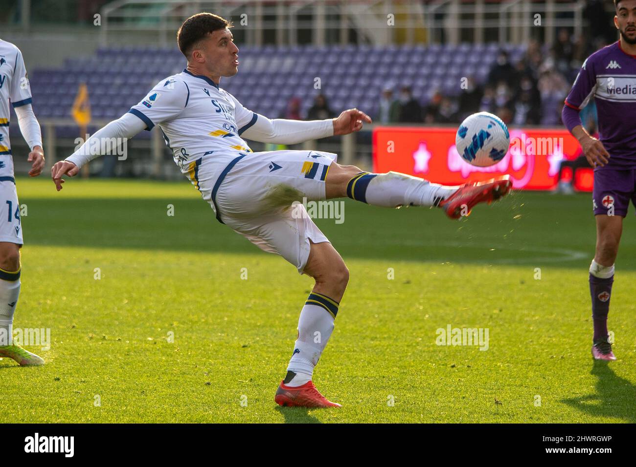 Ilic verona portrait during the italian soccer Serie A match ACF ...