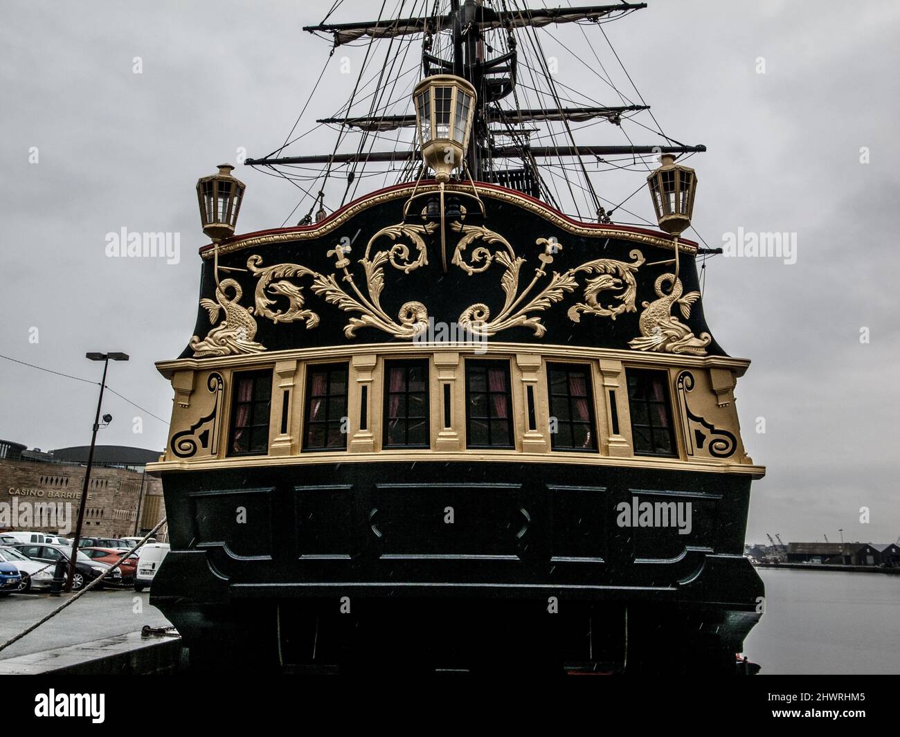 THE GRAND TURK NOW NAMED "ÉTOILE DU ROY" A SIXTH-RANK FRIGATE BUILT IN ...