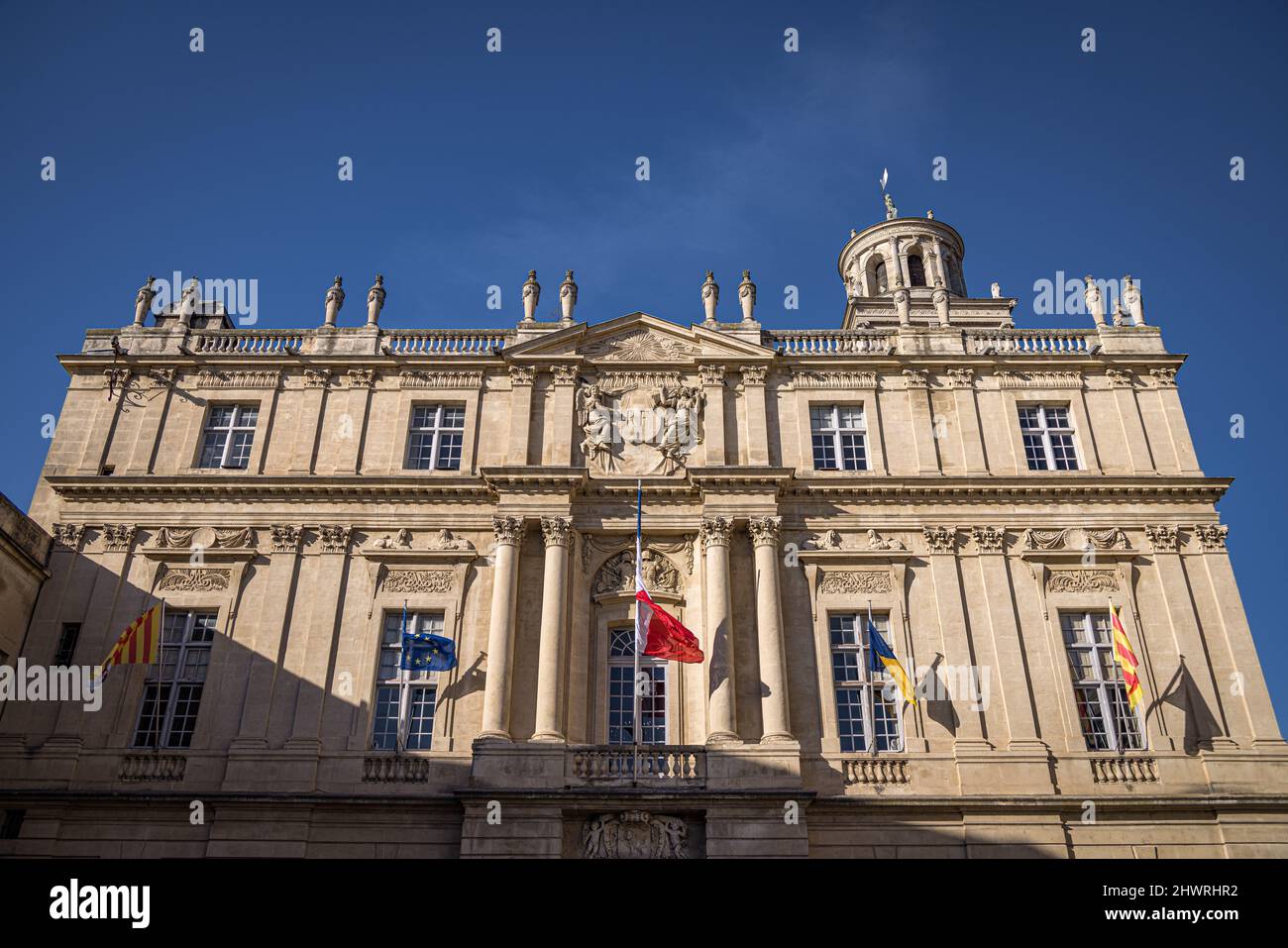 Town Hall (Hotel de Ville), Arles, Provence, France Stock Photo - Alamy