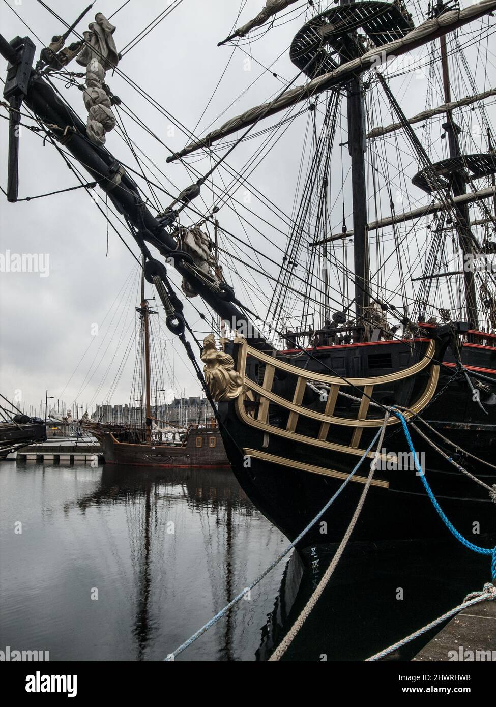 THE GRAND TURK NOW NAMED "ÉTOILE DU ROY" A SIXTH-RANK FRIGATE BUILT IN ...