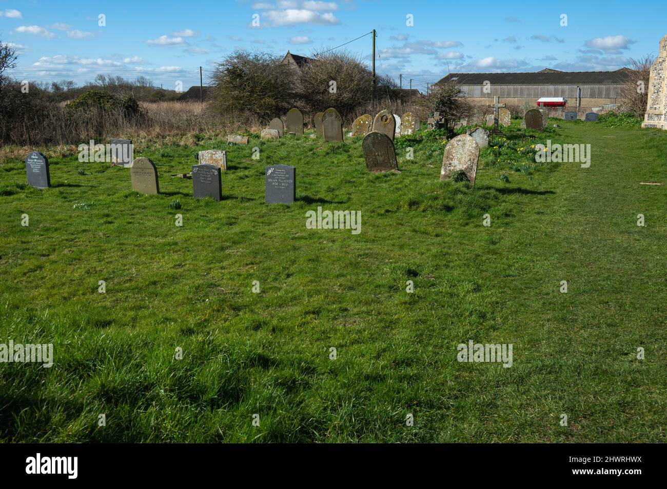 Saint Johns church at Waxham Norfolk Stock Photo - Alamy