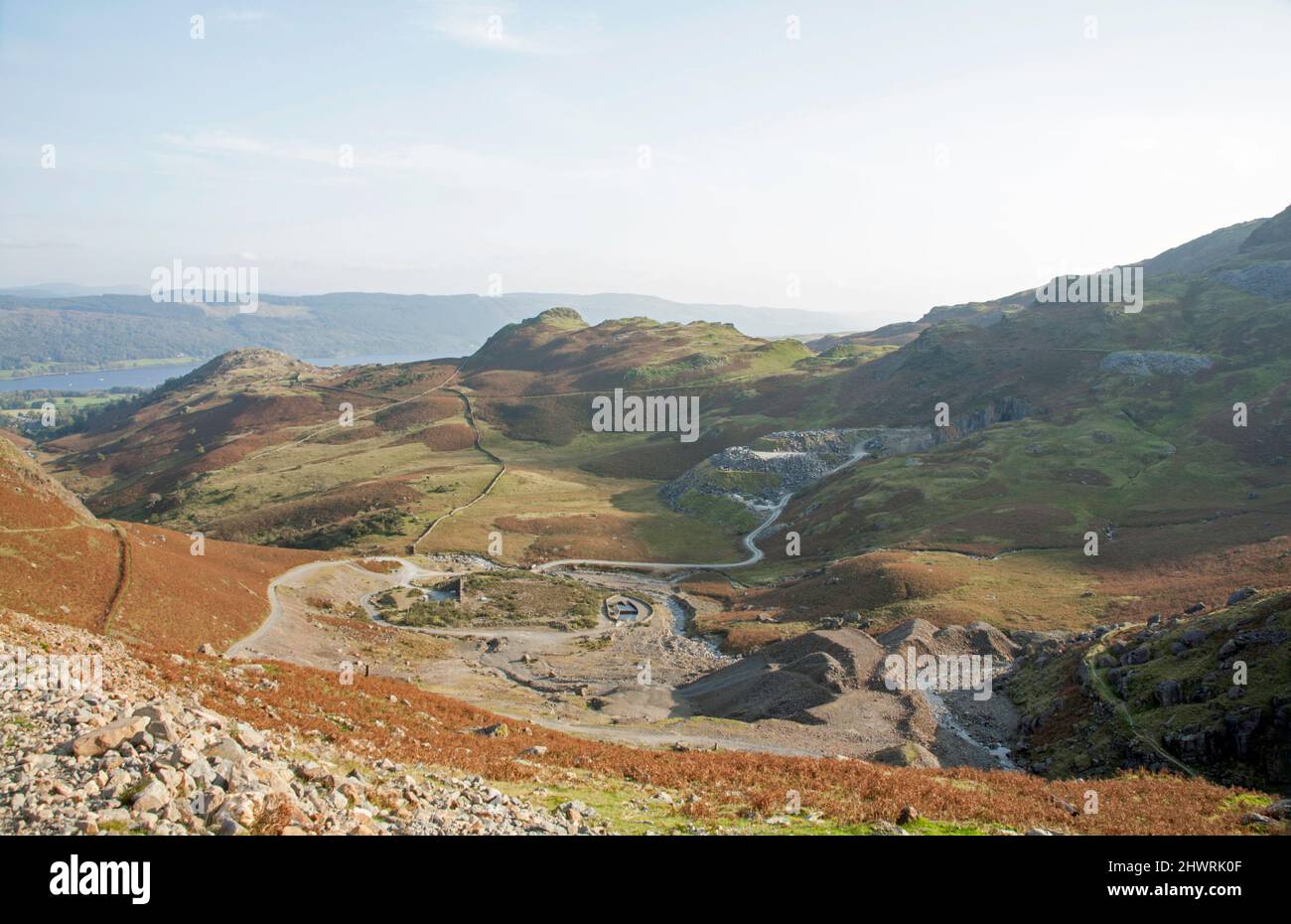 Conston copper mines hi-res stock photography and images - Alamy