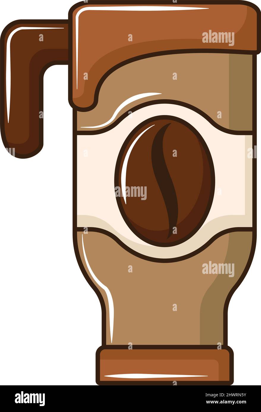 disposable coffee cup Stock Vector Image & Art - Alamy