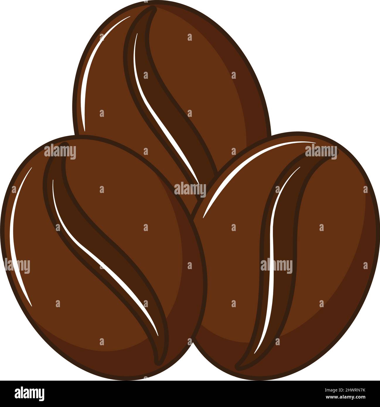 coffee dry beans Stock Vector Image & Art - Alamy