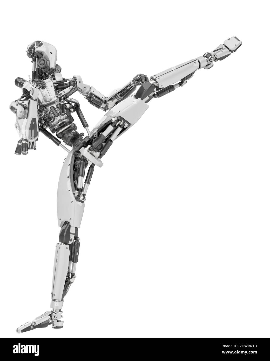 mega robot super drone in a white background. This super robot will put ...