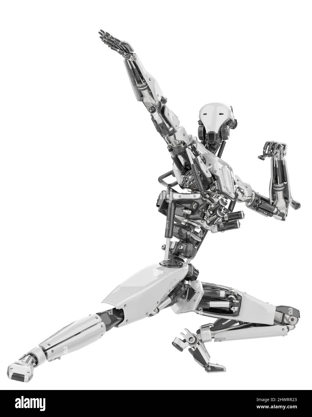 mega robot super drone in a white background. This super robot will put ...