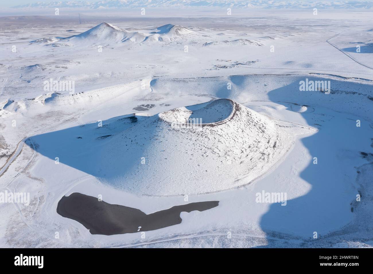 Meke Lake, Volcanic Crater, Konya City, Turkey Stock Photo - Alamy