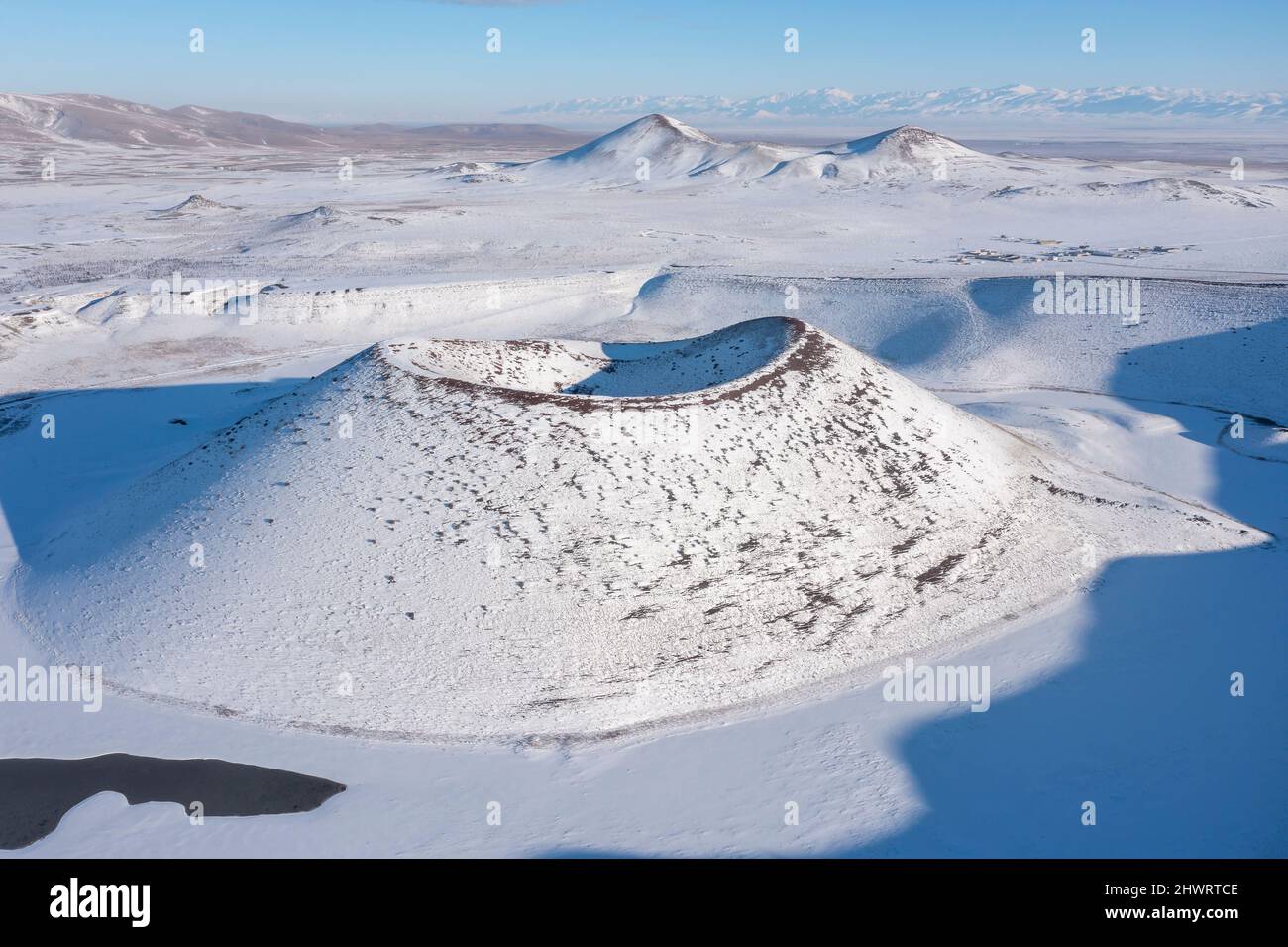 Meke Lake, Volcanic Crater, Konya City, Turkey Stock Photo - Alamy
