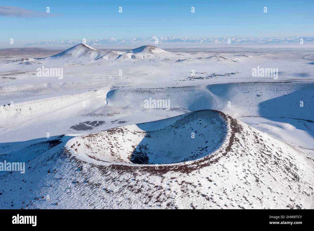 Meke Lake, Volcanic Crater, Konya City, Turkey Stock Photo - Alamy