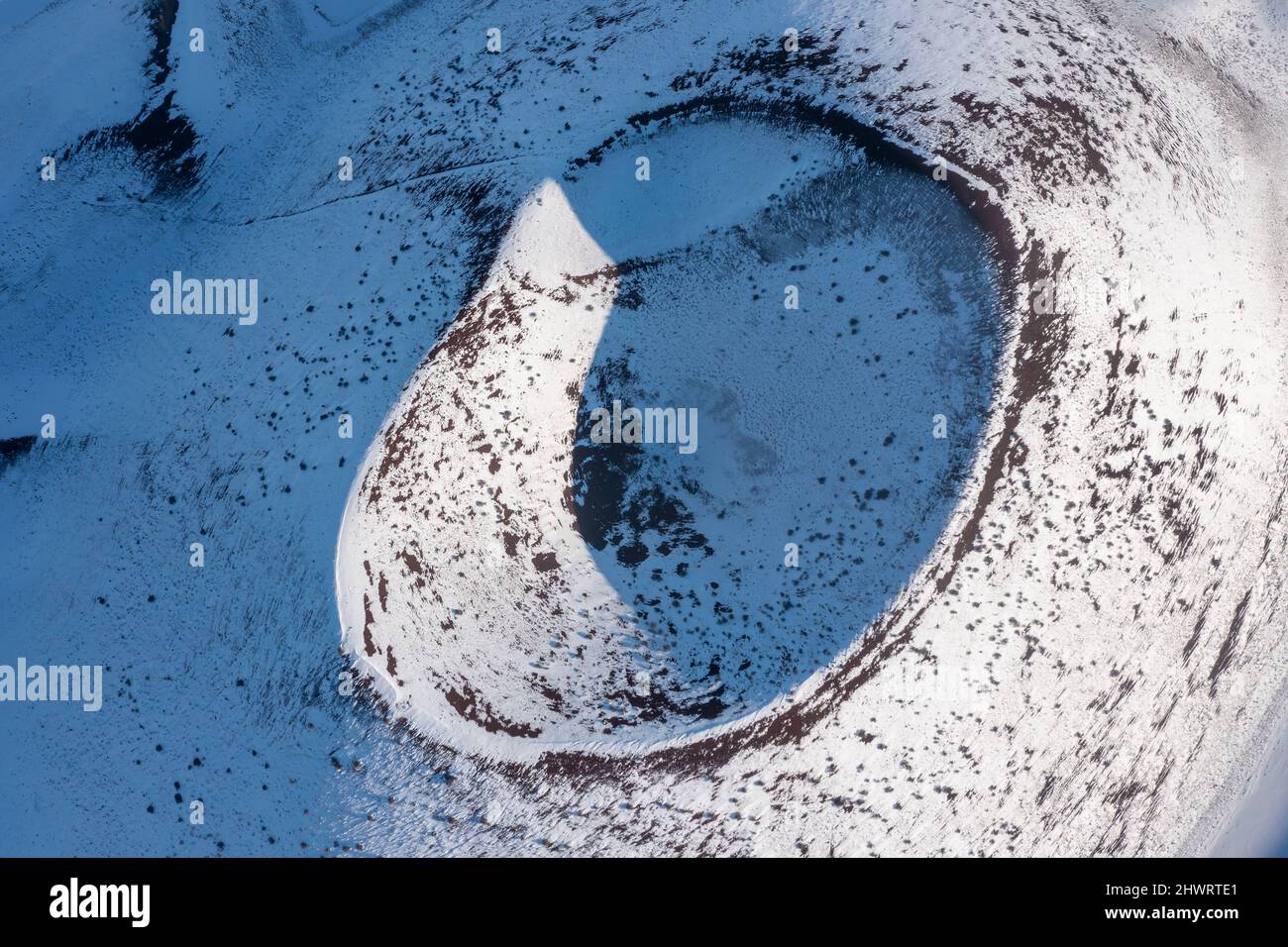 Meke Lake, Volcanic Crater, Konya City, Turkey Stock Photo - Alamy