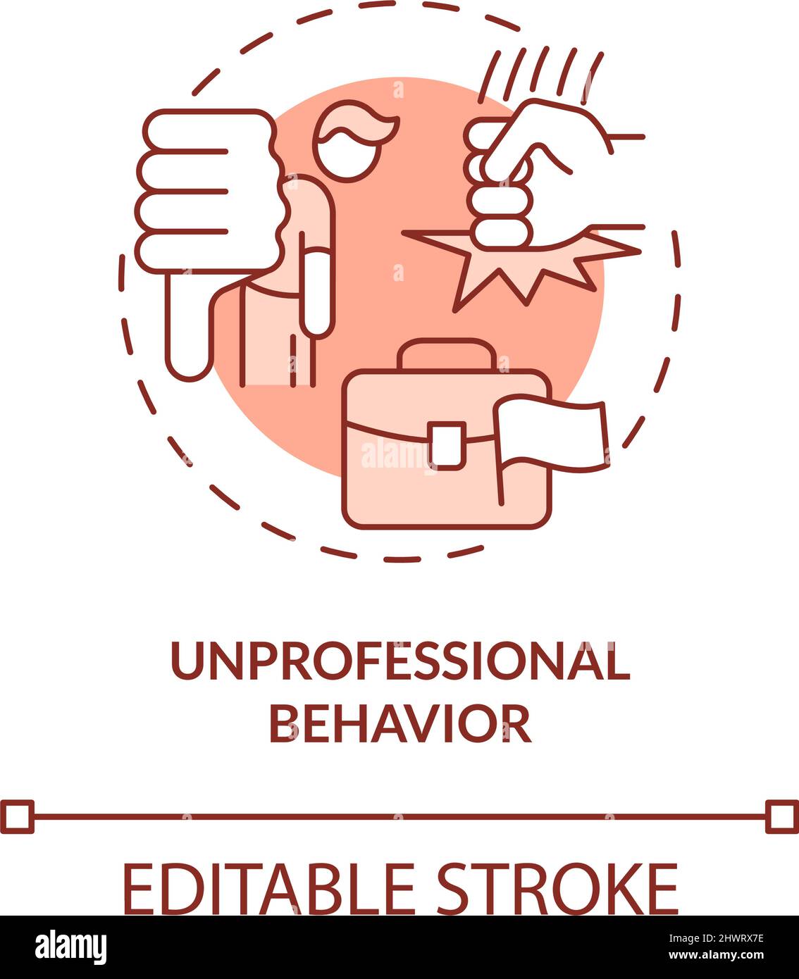 Unprofessional Stock Vector Images - Alamy