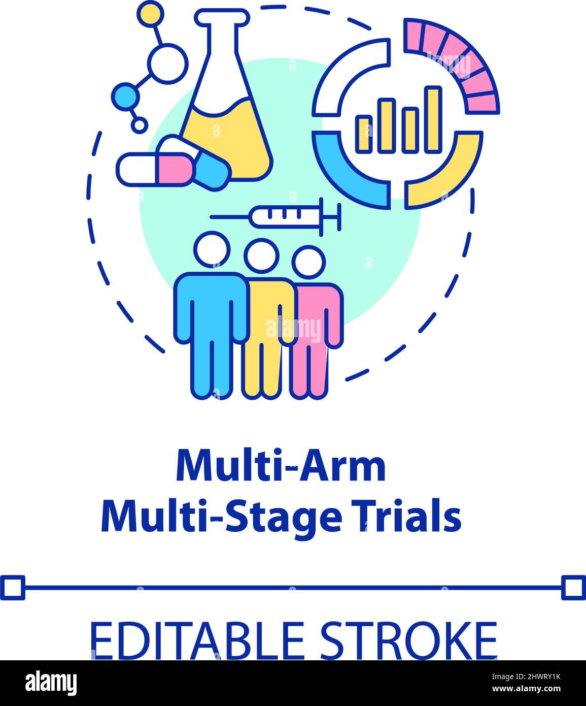 Clinical stage Stock Vector Images - Alamy