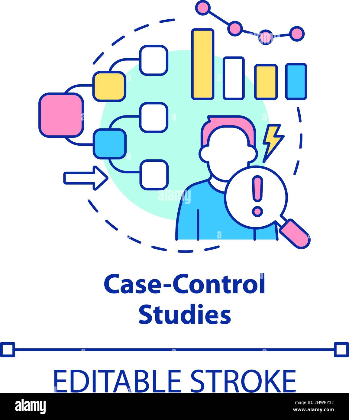 Case-control studies concept icon Stock Vector Image & Art - Alamy Case-control studies concept icon Stock Vector Image & Art - Alamy