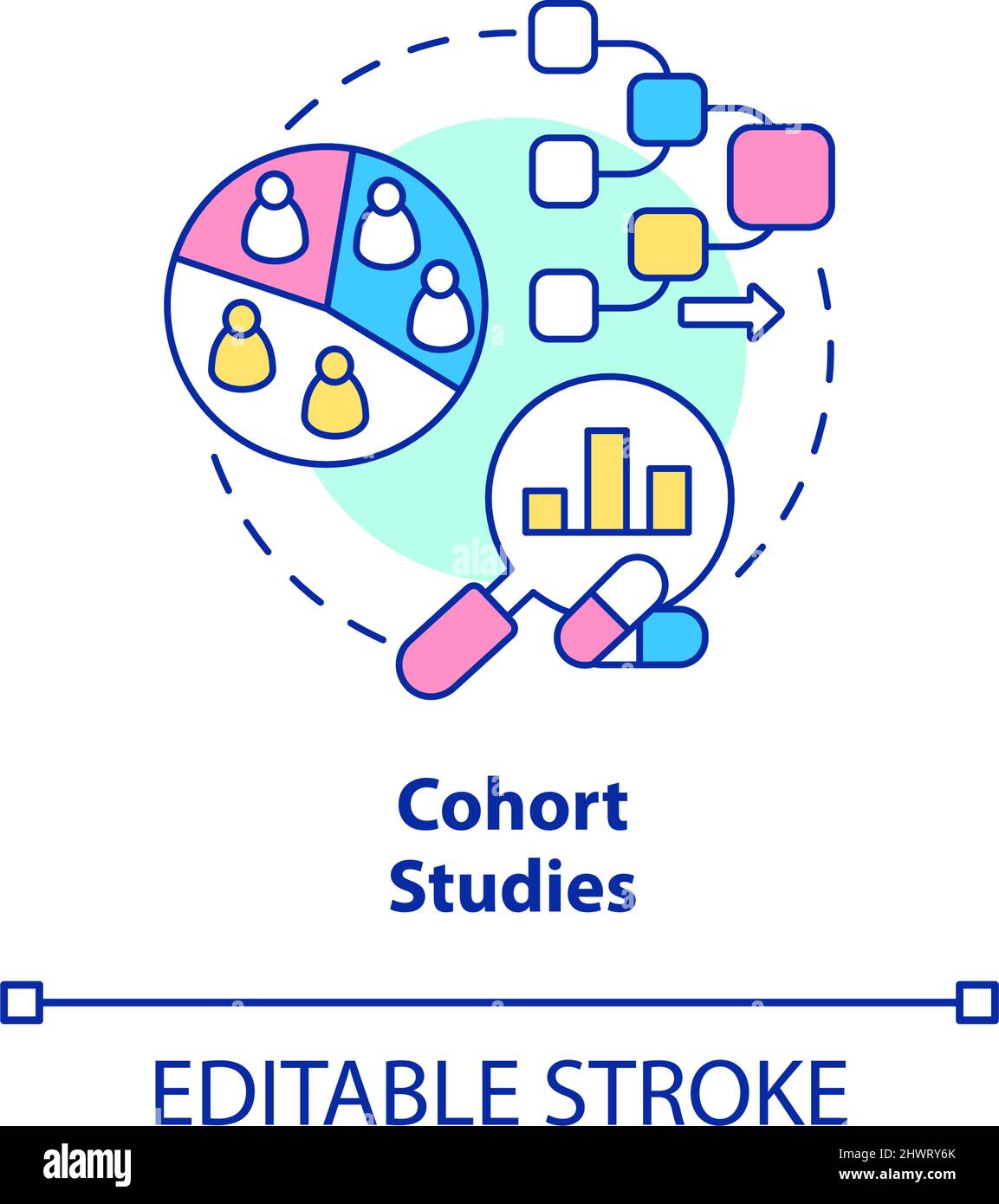 Cohort studies concept icon Stock Vector Image & Art - Alamy Cohort studies concept icon Stock Vector Image & Art - Alamy