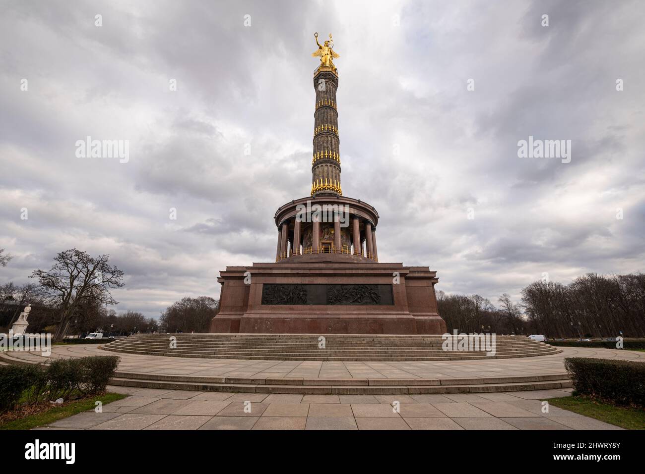 The Siegessaule column in Berlin, Germany Stock Photo - Alamy