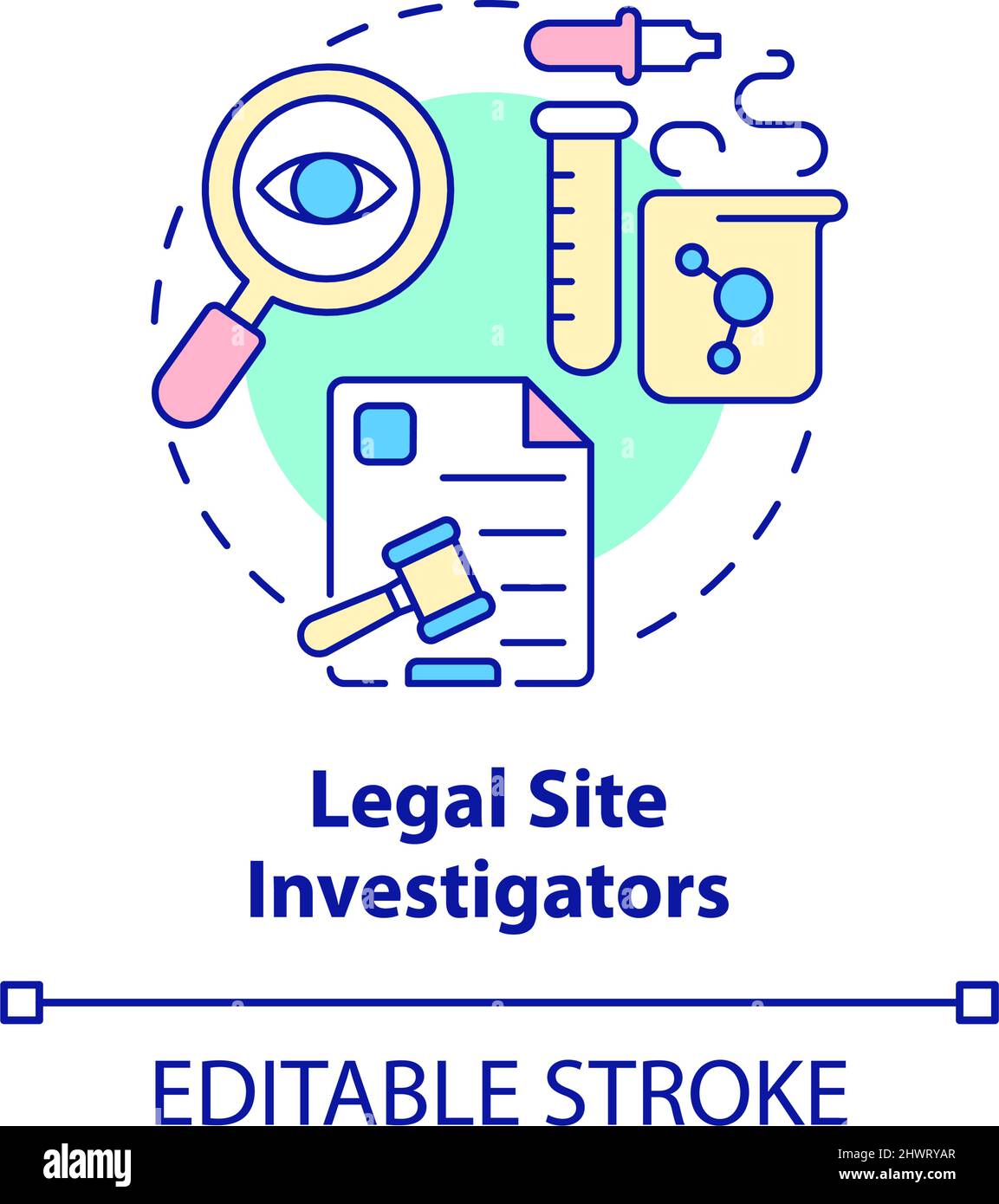Legal research abstract concept Stock Vector Images - Alamy