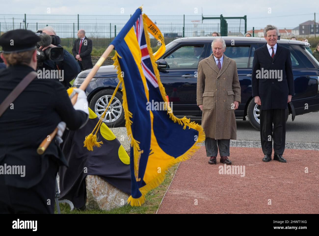 The Prince of Wales, who is also known as the Duke of Cornwall, arrives ...