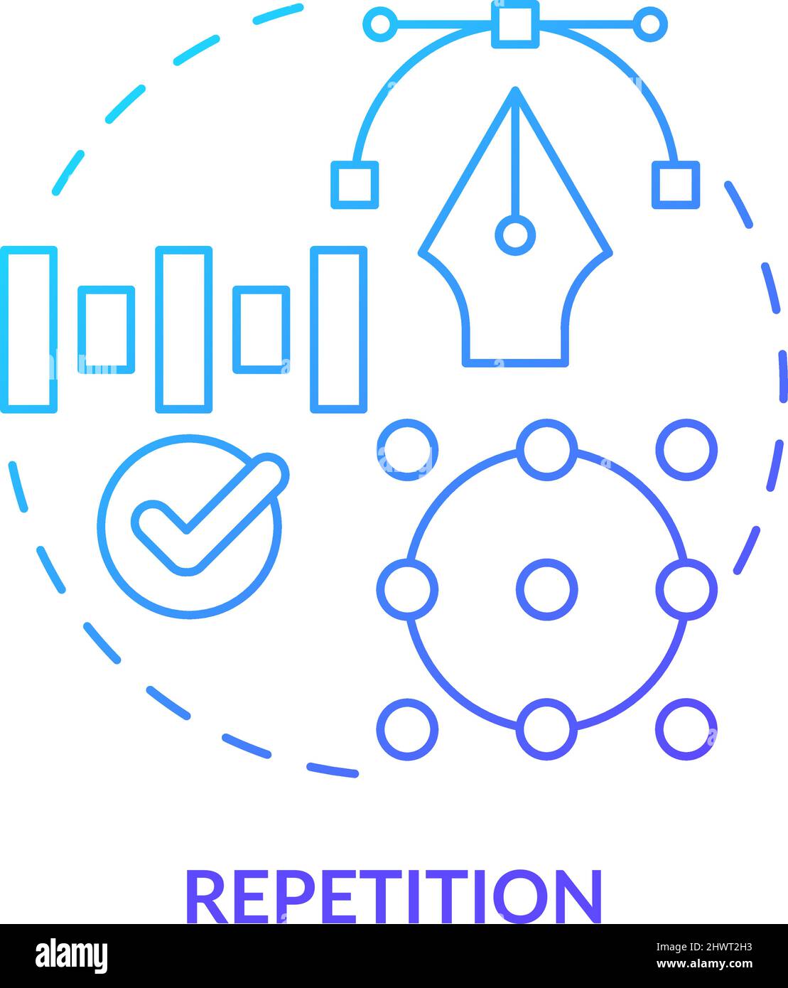 Repetition design hi-res stock photography and images - Alamy