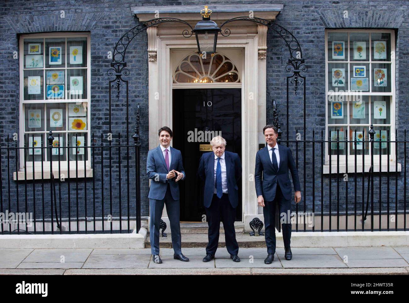 London, UK. 7th Mar, 2022. Canadian Prime Minister, Pierre Trudeau ...
