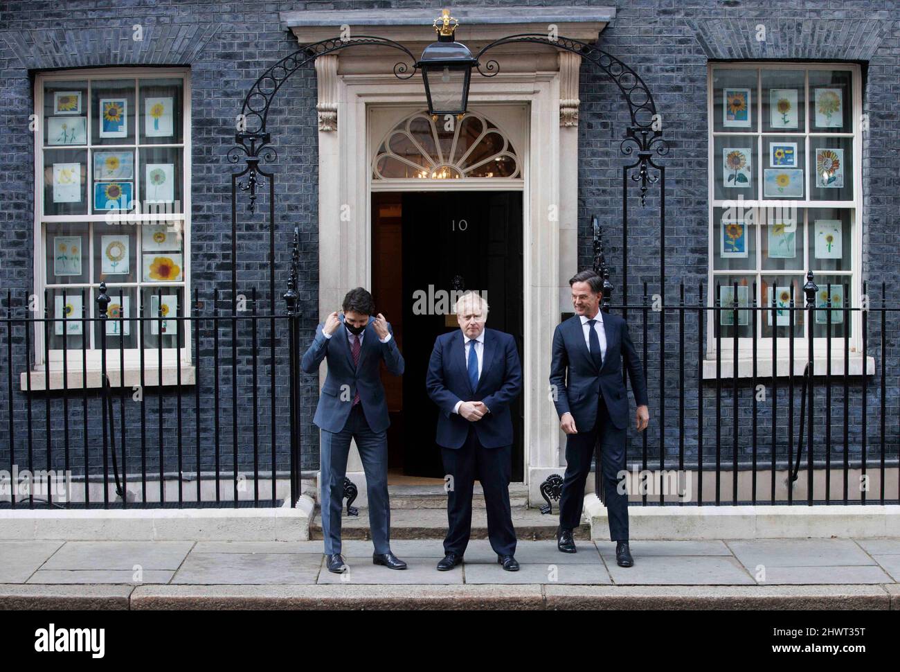 London, UK. 7th Mar, 2022. Canadian Prime Minister, Pierre Trudeau ...