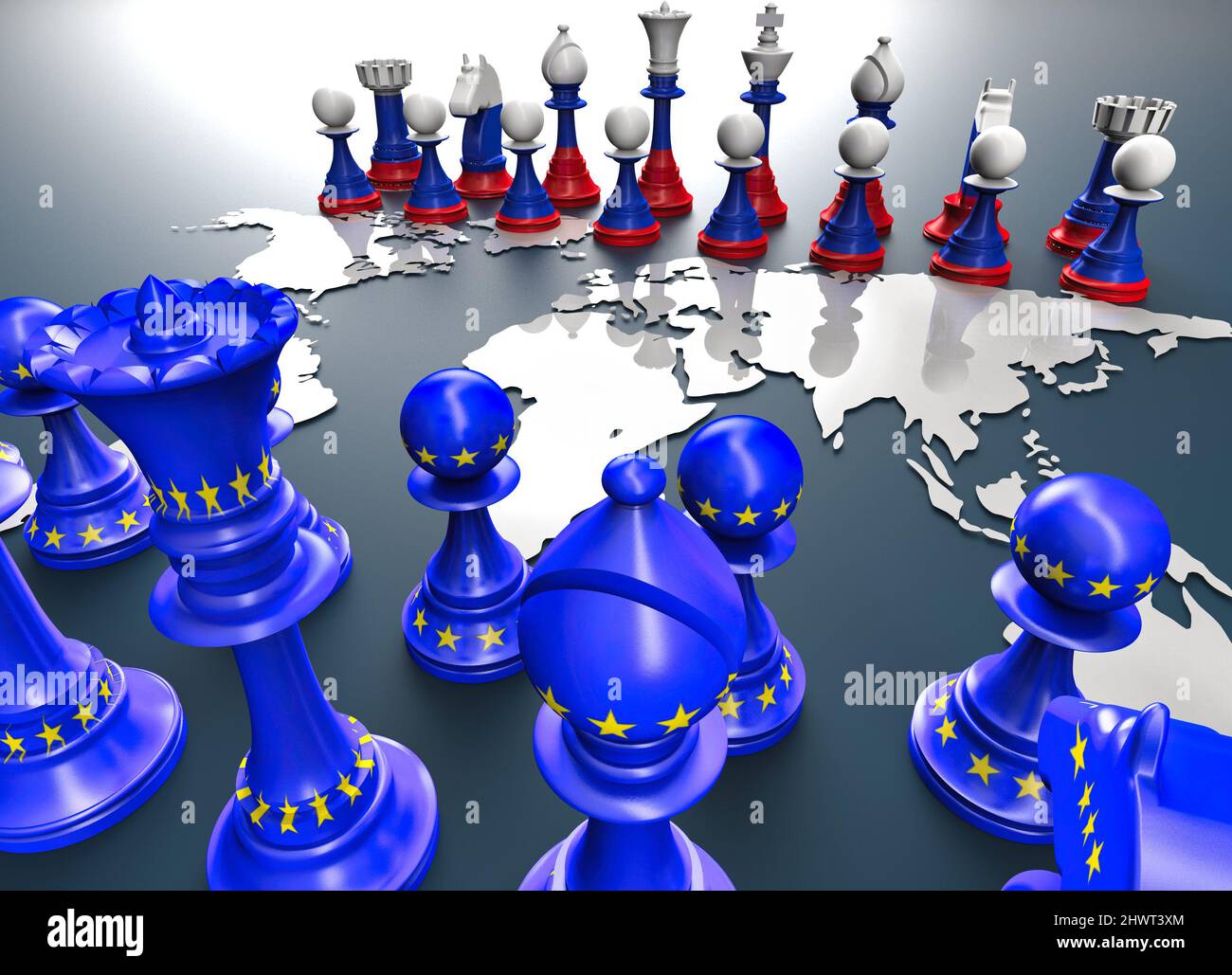 Geopolitical world map hi-res stock photography and images - Alamy