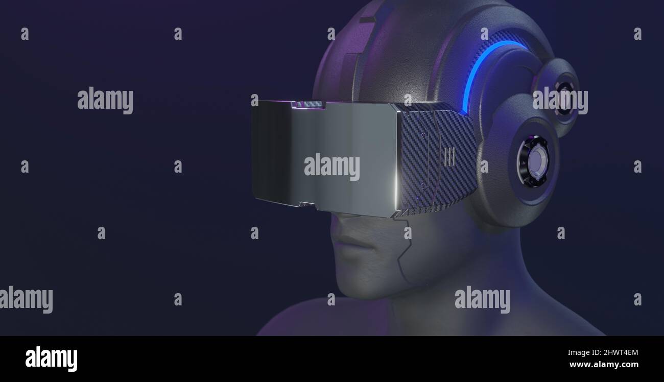 Fake space vr headset hi-res stock photography and images - Alamy