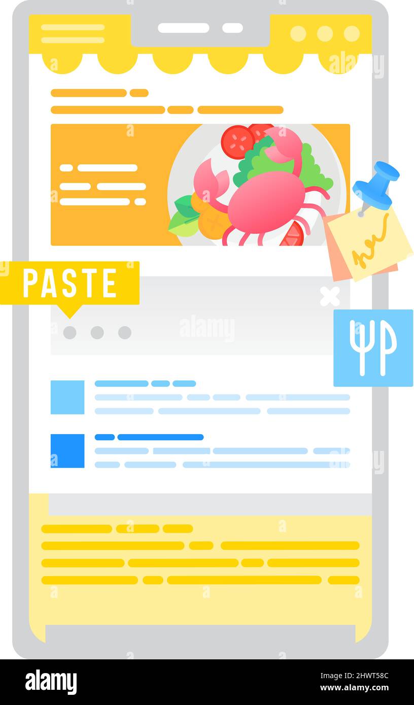 Calorie counter app Stock Vector Images - Alamy