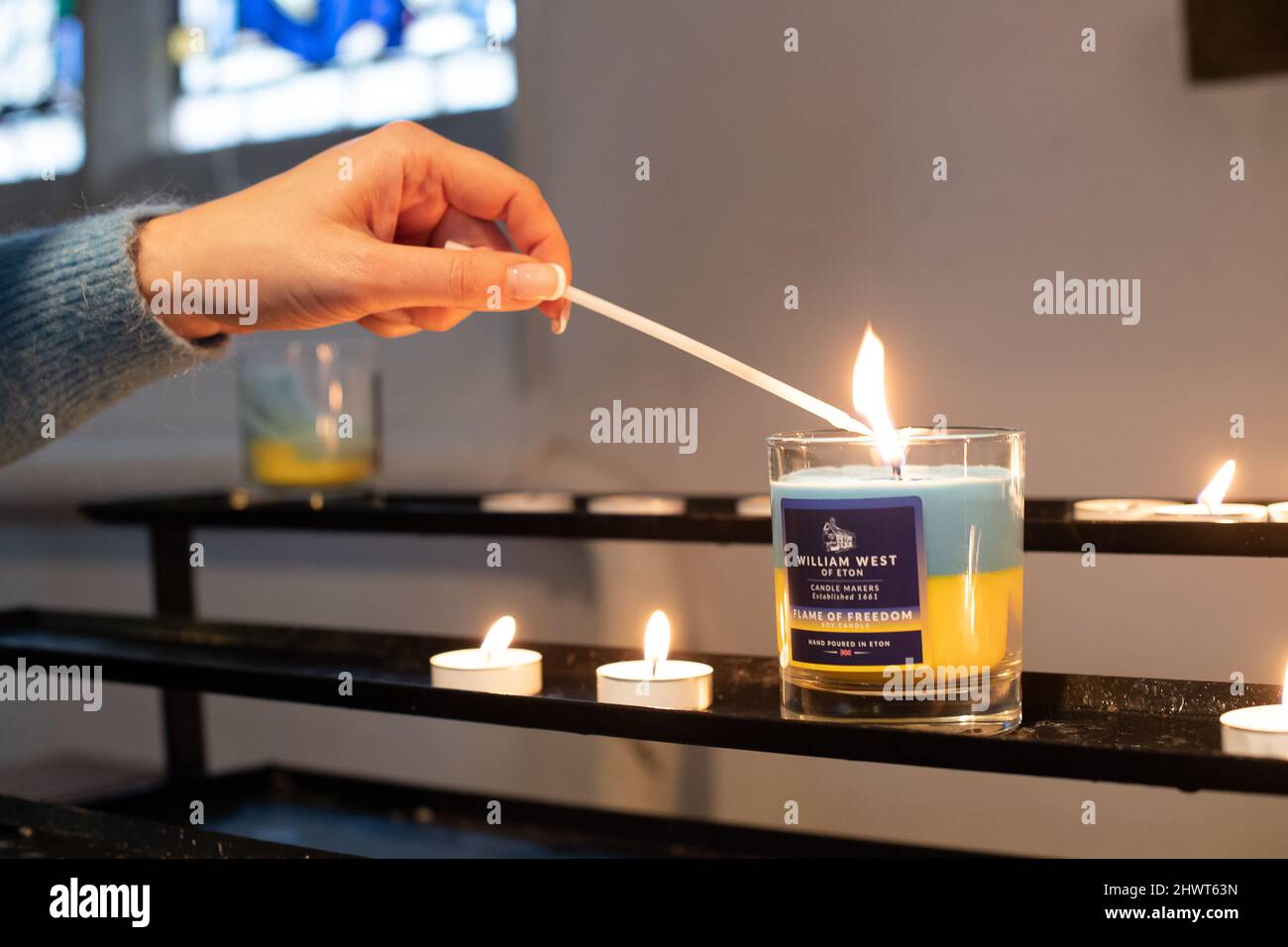 The flame of freedom candle hi-res stock photography and images - Alamy