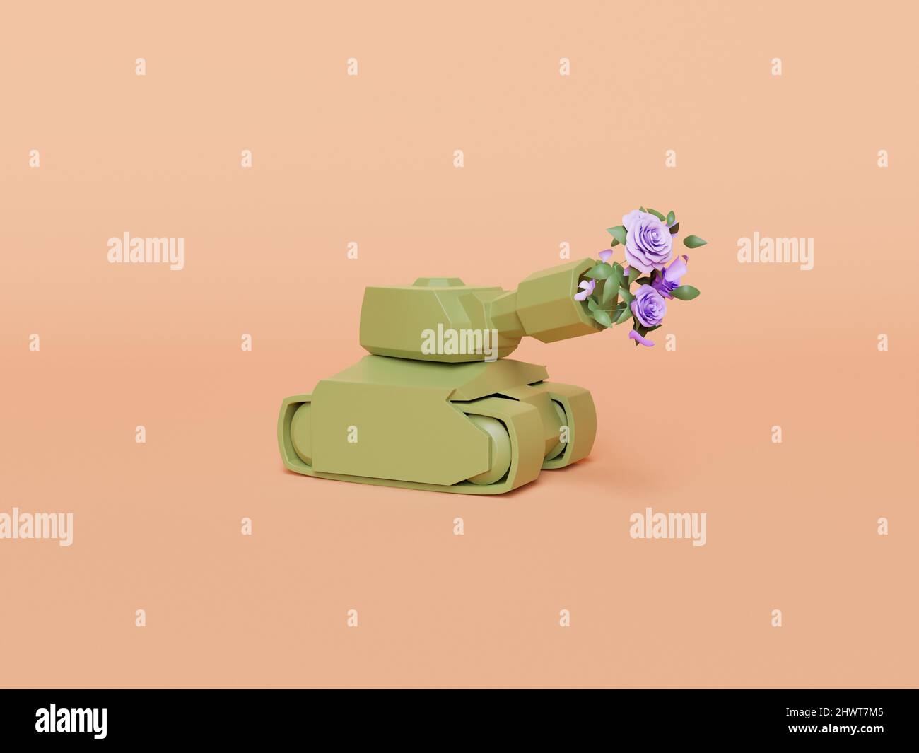 Peace flower gun love hi-res stock photography and images - Alamy