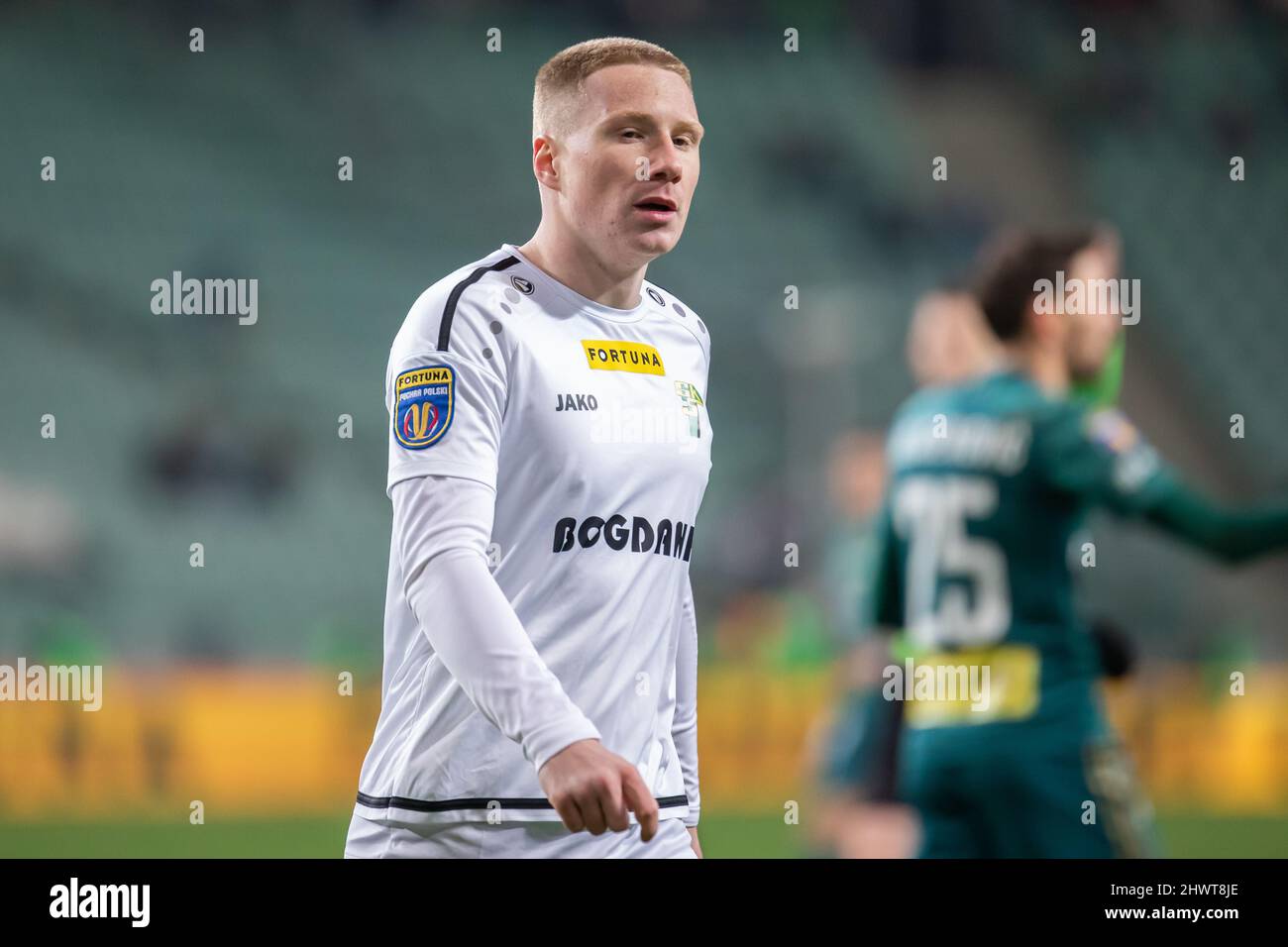 Marcel Wedrychowski of Gornik in action during the Fortuna Polish Cup ...