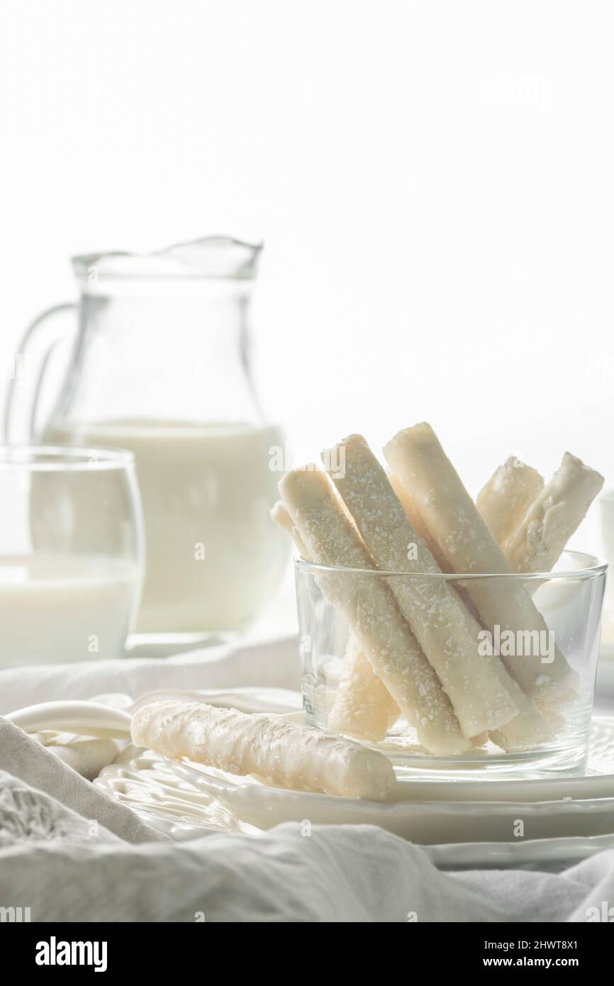 Waffles flakes hi-res stock photography and images - Alamy