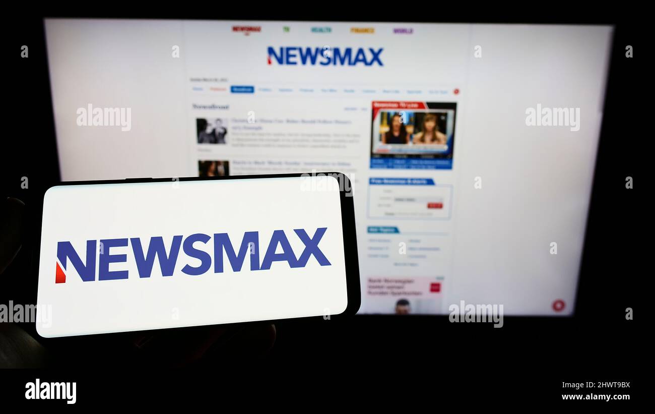 Newsmax logo hi-res stock photography and images - Alamy