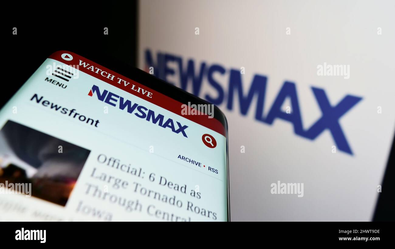 Newsmax media hi-res stock photography and images - Alamy