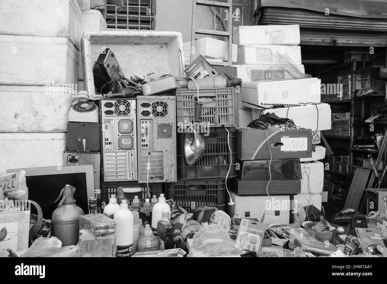 Old pc computers Black and White Stock Photos & Images - Alamy