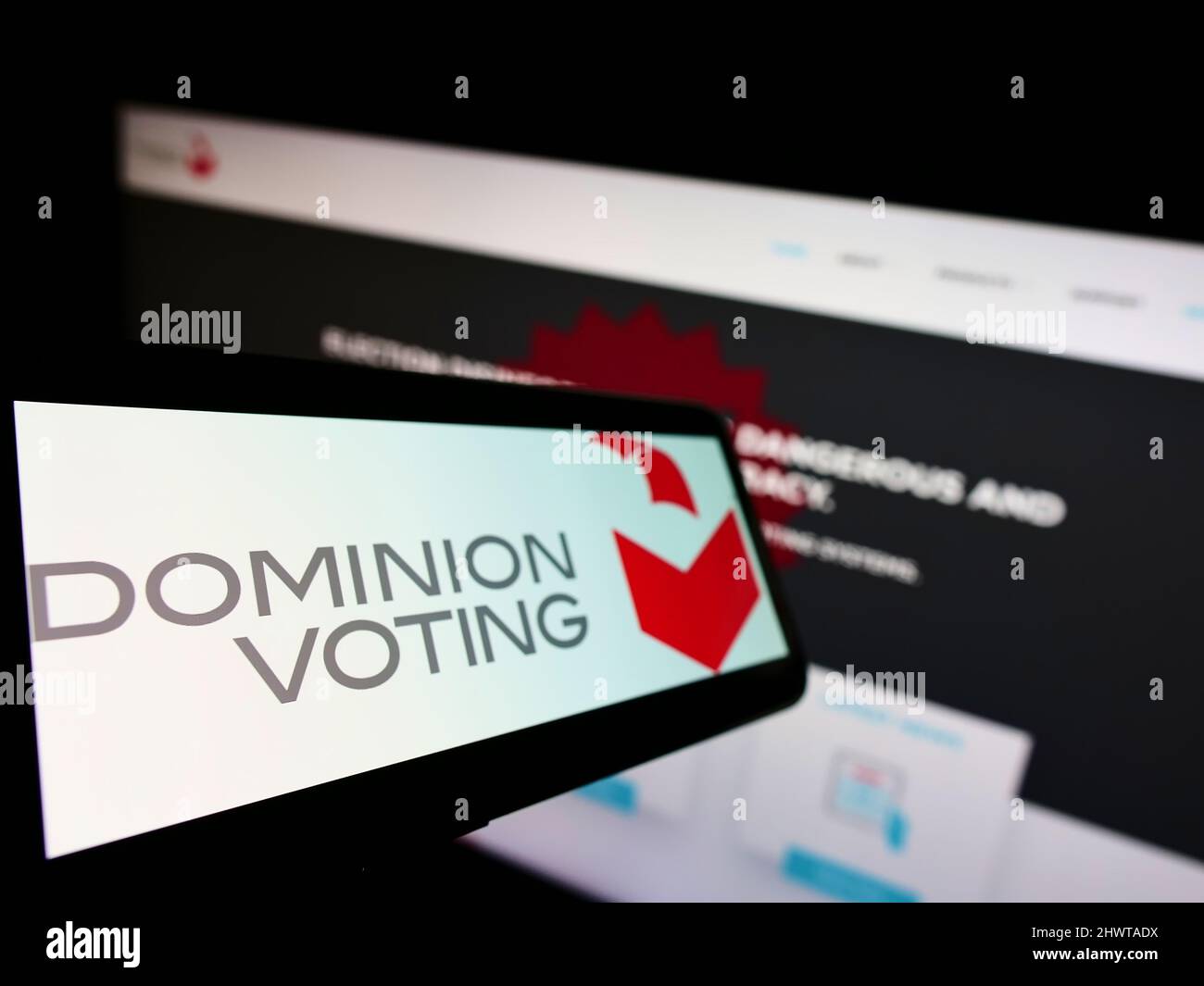 Dominion voting machine hi-res stock photography and images - Alamy