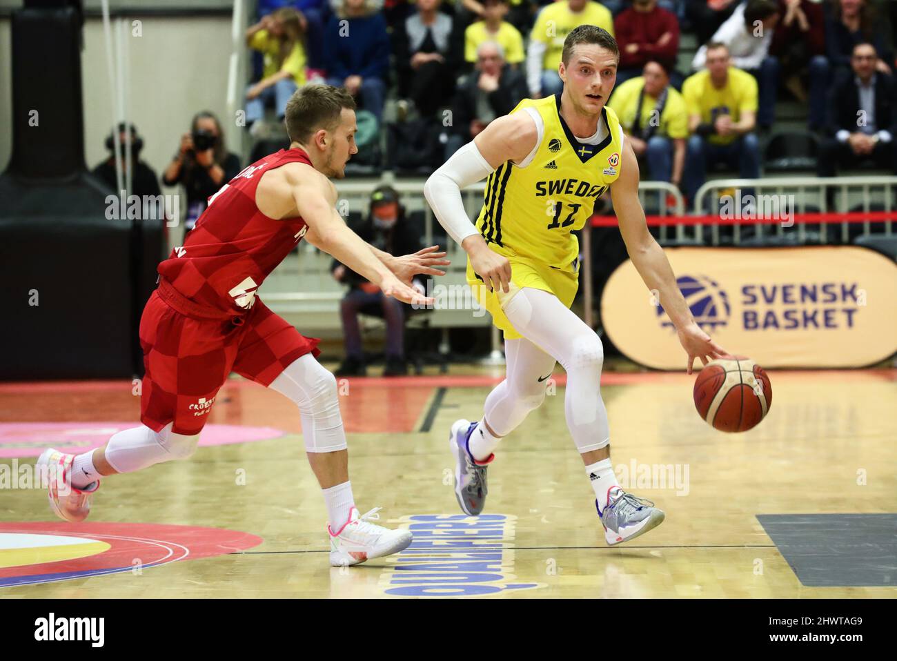 Sweden´s no. 12 Ludvig Håkansson during Monday's FIBA World Cup ...